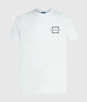 Karl Lagerfeld Box Logo T-shirt - White