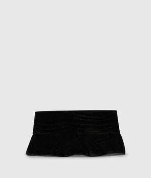 Karl Lagerfeld K/autograph Croco Corset Belt