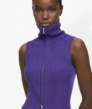 KL JEANS Zipped Knit Vest