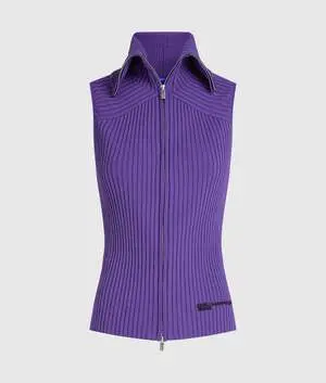 KL JEANS Zipped Knit Vest