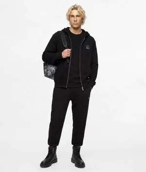 KL JEANS Waffle Zip-up Hoodie