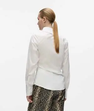 Karl Lagerfeld Asymmetric Button Shirt