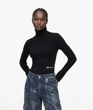 KL JEANS Jeans Ribbed Rollneck Sweater