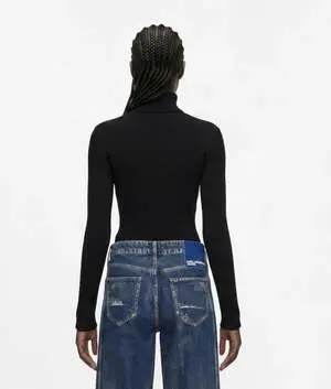 KL JEANS Jeans Ribbed Rollneck Sweater