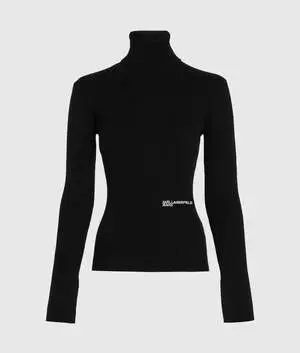 KL JEANS Jeans Ribbed Rollneck Sweater