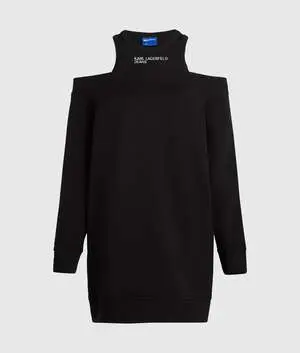 KL JEANS Cold-shoulder Sweat Dress