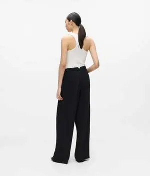 Karl Lagerfeld Wide-leg Tailored Trousers