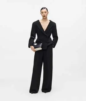 Karl Lagerfeld Wide-leg Tailored Trousers