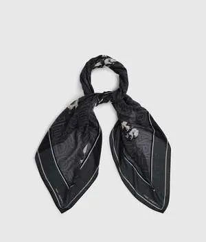 Karl Lagerfeld Ikon Modal-blend Scarf - Black