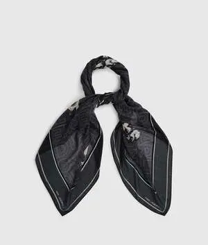 Karl Lagerfeld Ikon Modal-blend Scarf - Black