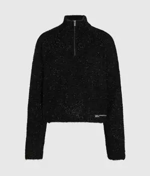 KL JEANS Jeans Fluffy Half-zip Sweater
