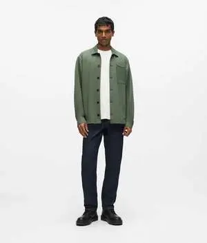 Karl Lagerfeld Buttoned Overshirt - Thyme