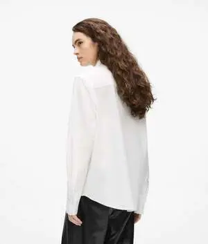 Karl Lagerfeld Ikon Buttoned Cotton Shirt