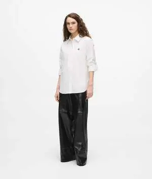 Karl Lagerfeld Ikon Buttoned Cotton Shirt