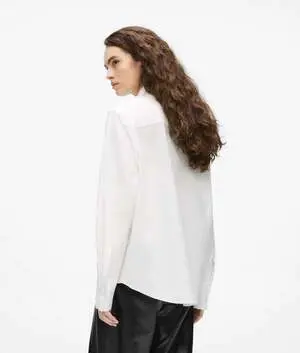 Karl Lagerfeld Ikon Buttoned Cotton Shirt