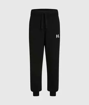 Karl Lagerfeld Monogram Cashmere Blend Loungewear Pants