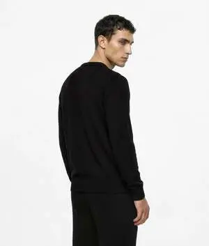 Karl Lagerfeld Monogram Cashmere Blend Loungewear Sweater