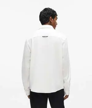 Karl Lagerfeld Ikon Oxford Cotton Shirt