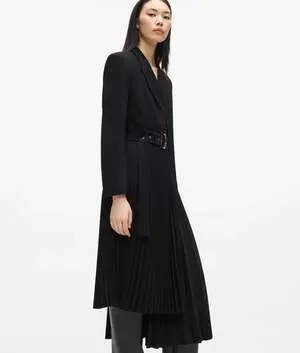 Karl Lagerfeld Asymmetric Tailored Dress