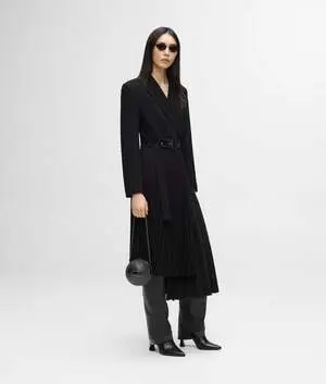 Karl Lagerfeld Asymmetric Tailored Dress