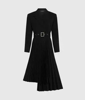 Karl Lagerfeld Asymmetric Tailored Dress