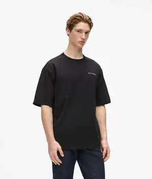 Karl Lagerfeld Après Ski Club Logo T-shirt - Black