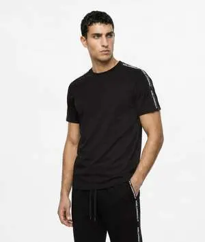 Karl Lagerfeld Logo Loungewear T-shirt - Black