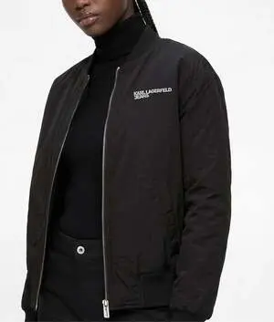 KL JEANS Reversible Faux-fur Bomber Jacket
