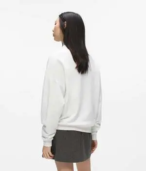Karl Lagerfeld Ikon Choupette Muse Sweatshirt - White