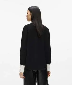 Karl Lagerfeld Contrast Karl Letter Shirt