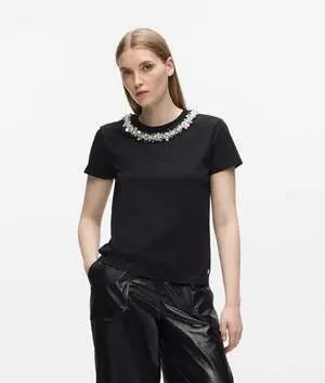 Karl Lagerfeld Button Up T-shirts For Women