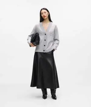 Karl Lagerfeld Soutache Cardigan