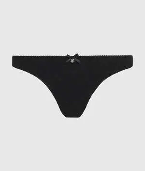 Karl Lagerfeld Ikon Glitter Thong