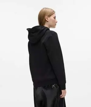 Karl Lagerfeld Rhinestone Autograph Hoodie