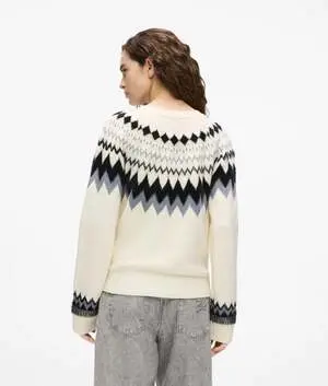 Karl Lagerfeld Alpine Knitted Sweater