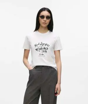 Karl Lagerfeld Après Ski Club T-shirt - White