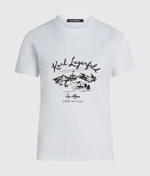 Karl Lagerfeld Après Ski Club T-shirt - White