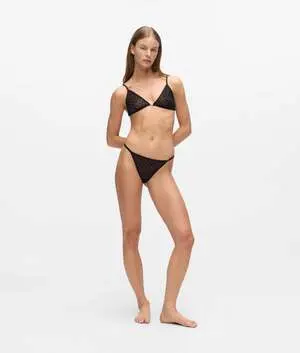 Karl Lagerfeld Autograph Triangle Bra