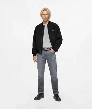 KL JEANS Jeans Straight Leg Jeans - Light Grey