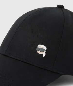 Karl Lagerfeld Ikon Pin Baseball Cap