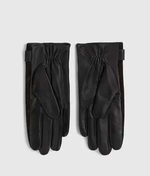 Karl Lagerfeld K/autograph Suede Gloves