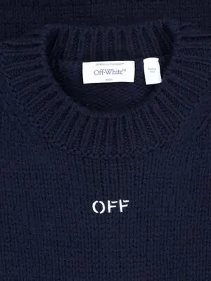 Off-White Wool Sweater "arrow