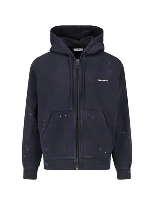 Carhartt Work In Progress Hooded Painter Sweatshirt - Black