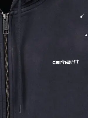 Carhartt Work In Progress Hooded Painter Sweatshirt - Black