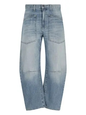 NILI LOTAN Curved Jeans "shon - Blue