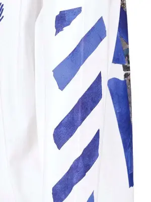 Off-White T-shirt "bacco Arrow Skate