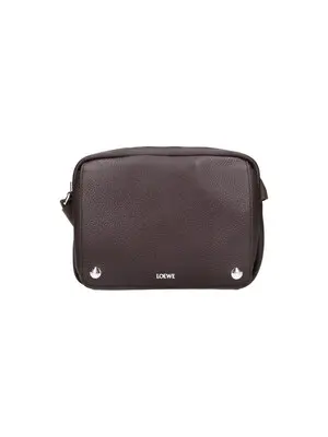 Loewe Pebble Medium Shoulder Bag - Brown