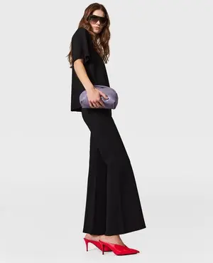 Stella McCartney Compact Knit Flared Pants