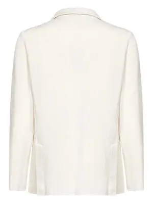 LARDINI Double-breasted Virgin Wool Blazer