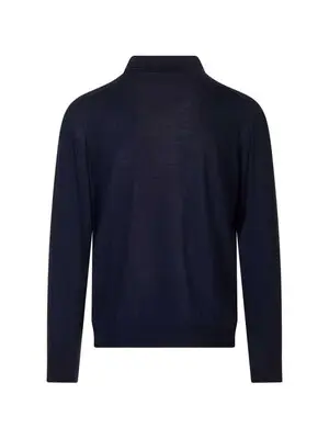 Kiton Zip-neck Polo Sweater